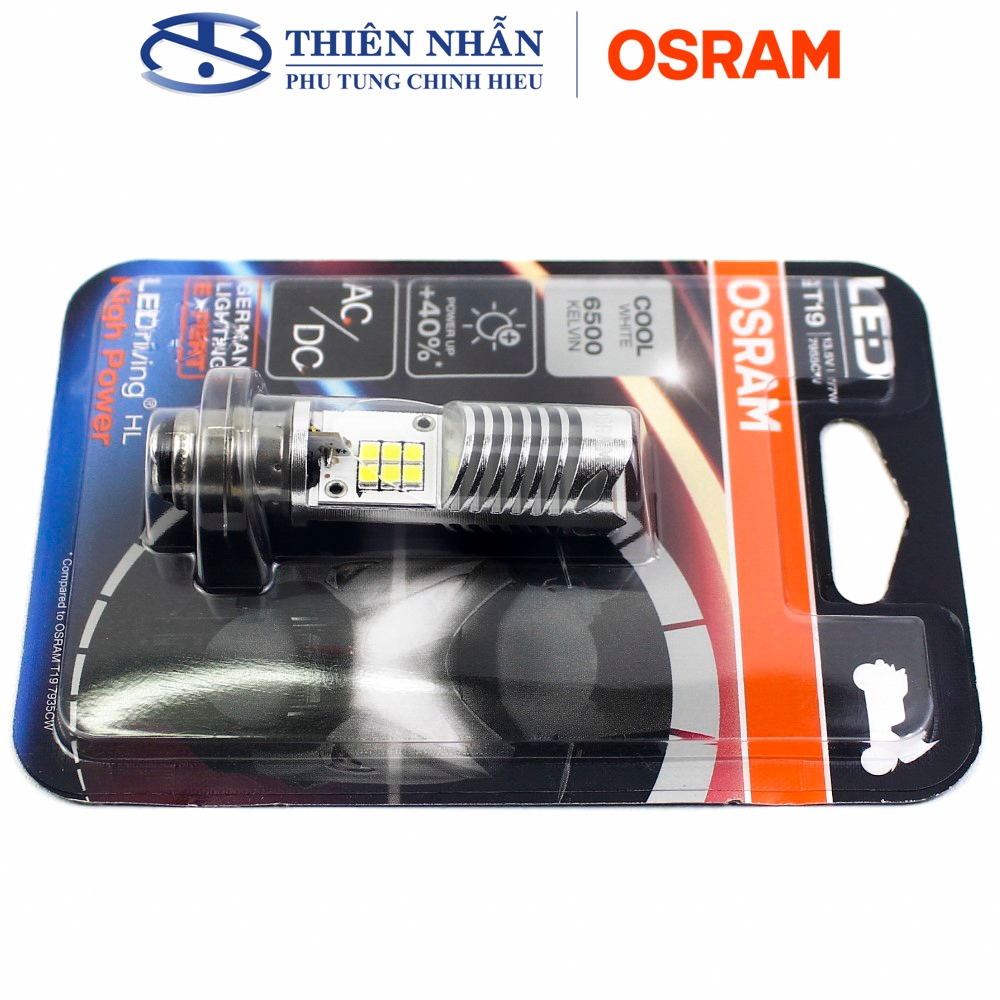 Bóng đèn LED OSRAM T19 High Power Dream, Wave alpha đời đầu, Wave 125i, WaveZX, AirBlade 110 ...