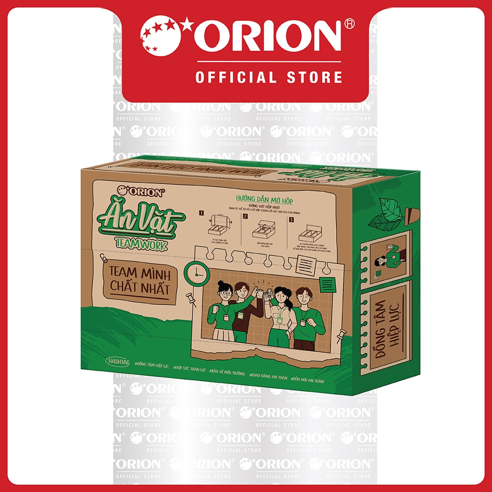 [ĐỘC QUYỀN ONLINE] Hộp Quà Tặng Bánh Kẹo ĂN VẶT TEAMWORK Orion (992,6G ...