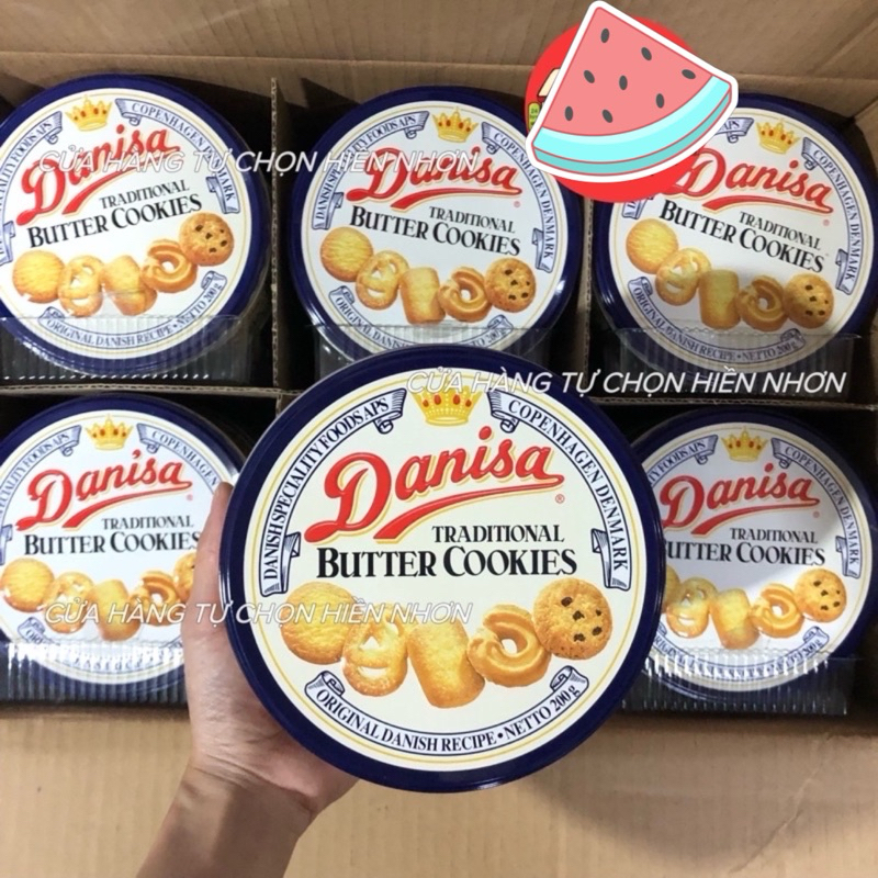 [Tết 2026] Bánh quy bơ Danisa hộp 200g | Shopee Việt Nam