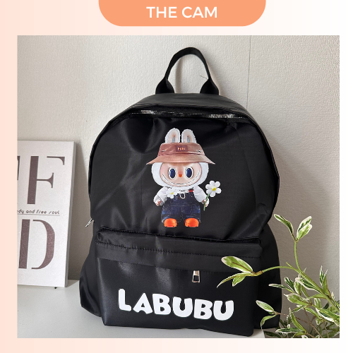 Balo Labubu đi học dễ thương. Balo đựng vừa Laptop và tập A4 THE CAM ...