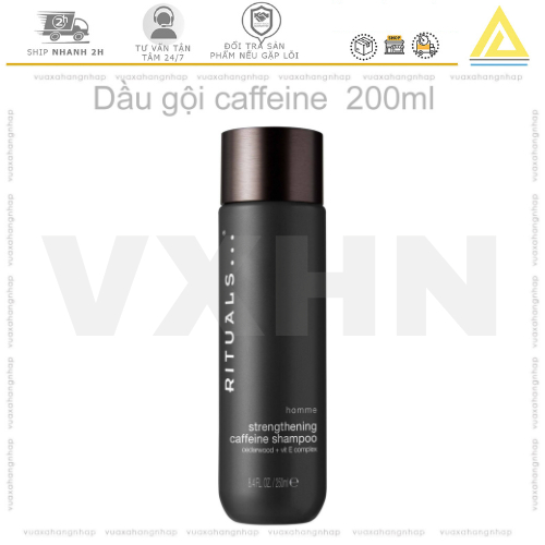 [vhn] Dầu gội cho nam The Rituals of Homme Caffeine shampoo 250ml ...