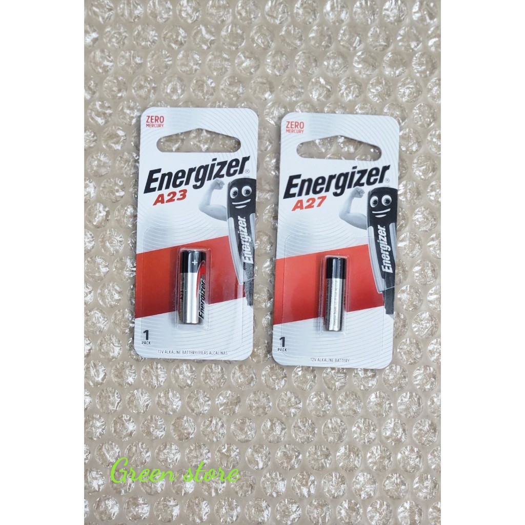 Pin A23, A27 12V Energizer Alkaline chính hãng, chuyên dùng cho remote chống trộm, chuông cửa ...