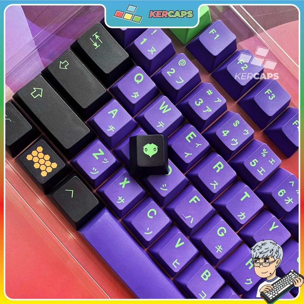 |Keycap| Mecha 01 Ver2 - Profile cherry, PBT cho Rainy75, Lucky65 ...