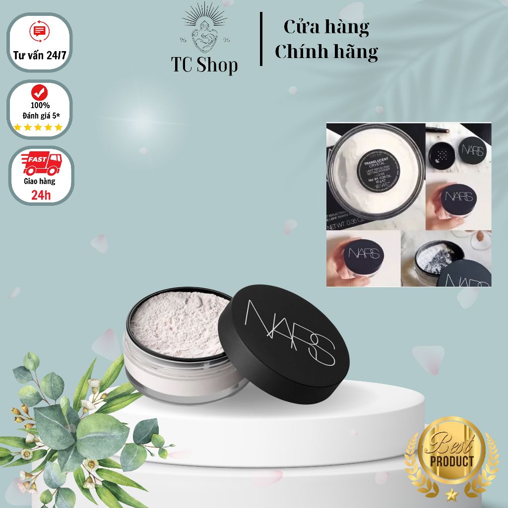 Phấn phủ bột NARS chính hãng Light Reflecting Setting Powder Loose 11g mềm mịn mướt che phủ tốt ...