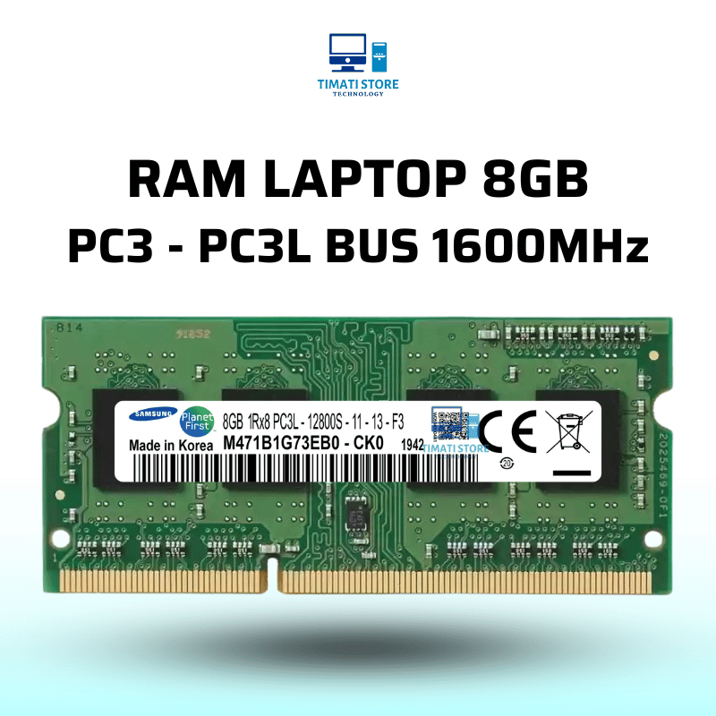Ram Laptop 8GB DDR3 DDR3L bus 1600Mhz Memory Ram 8GB PC3 PC3L 12800s laptop - Bảo hành 01/12 ...