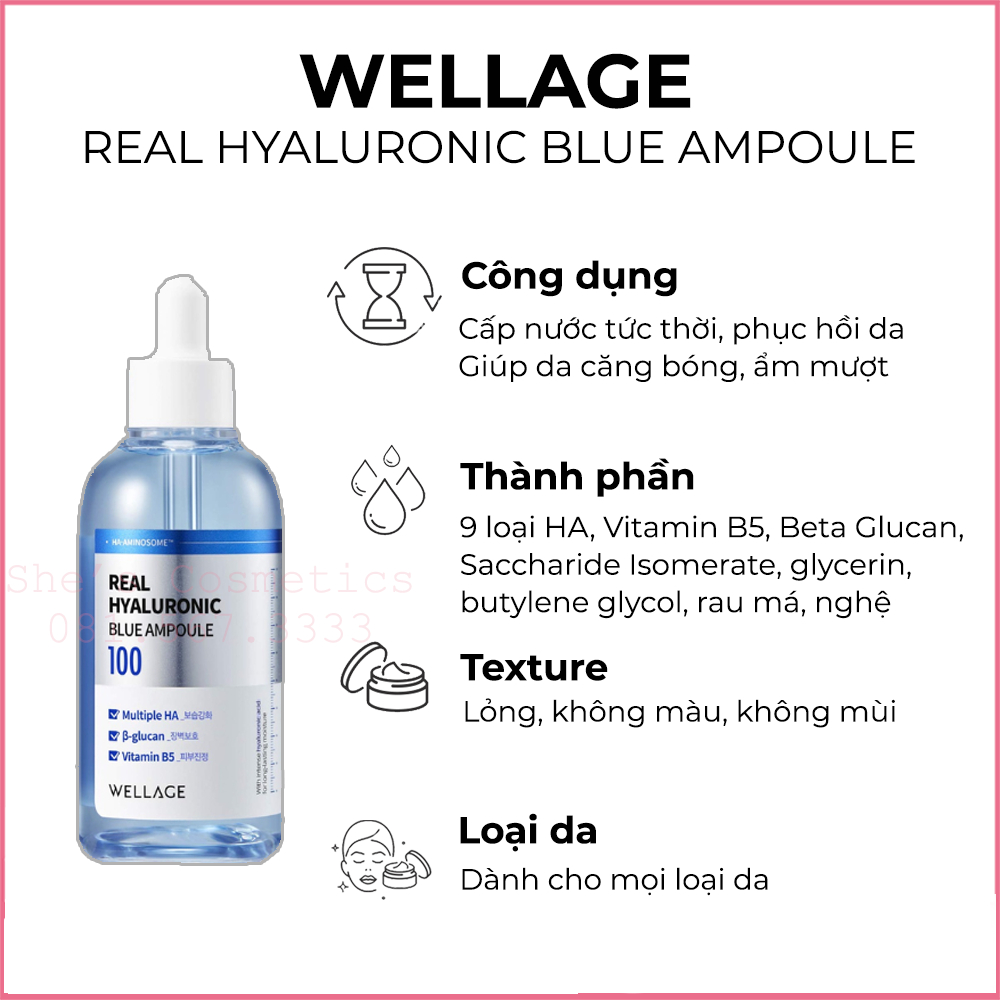 Serum HA Wellage | Shopee Việt Nam