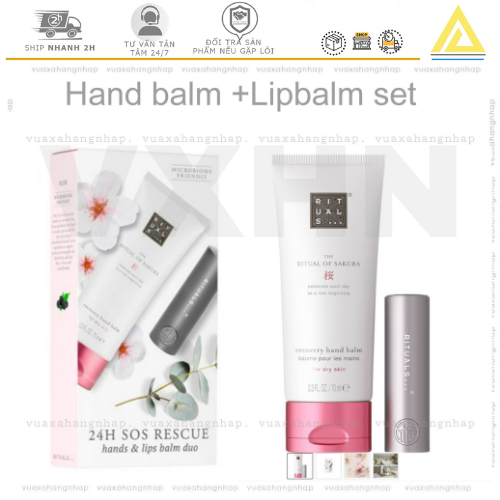 Rituals - Set Kem dưỡng tay và dưỡng môi rituals hand balm and lipbalm ...