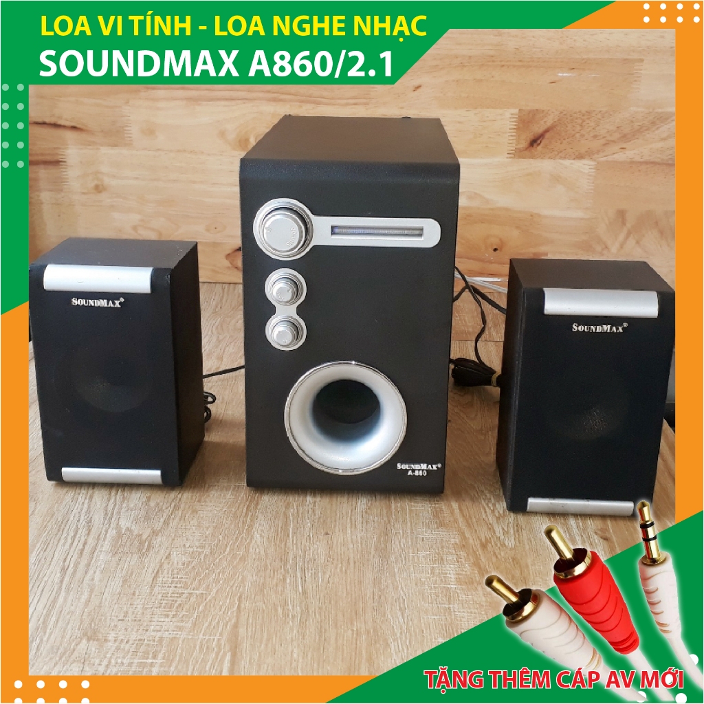 LOA VI TÍNH SOUNDMAX A860/2.1 | Shopee Việt Nam