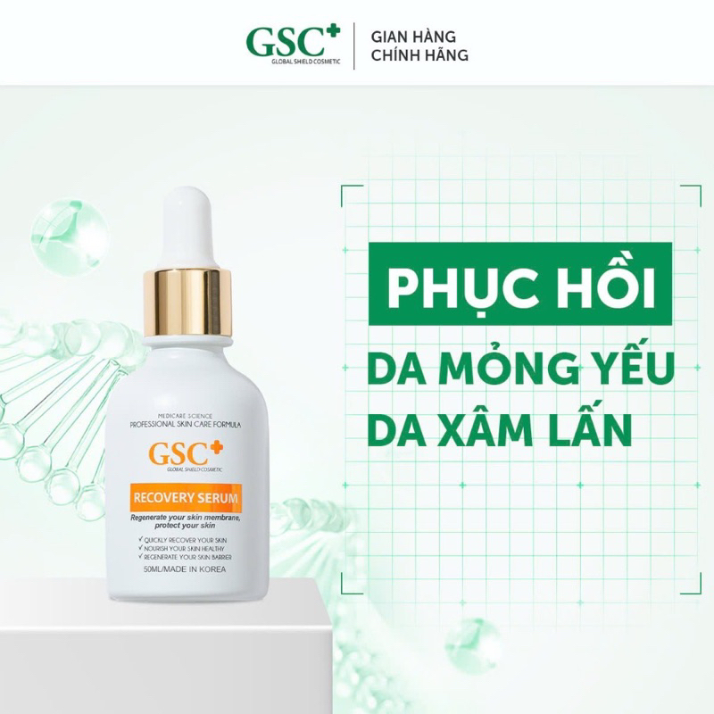 Serum phục hồi căng bóng da GSC Recovery Serum nuôi dưỡng da chuyên sâu ...