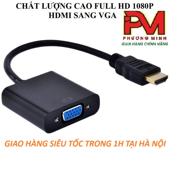 Cáp chuyển đổi HDMI sang VGA (20cm)- Hdmi to vga | Shopee Việt Nam