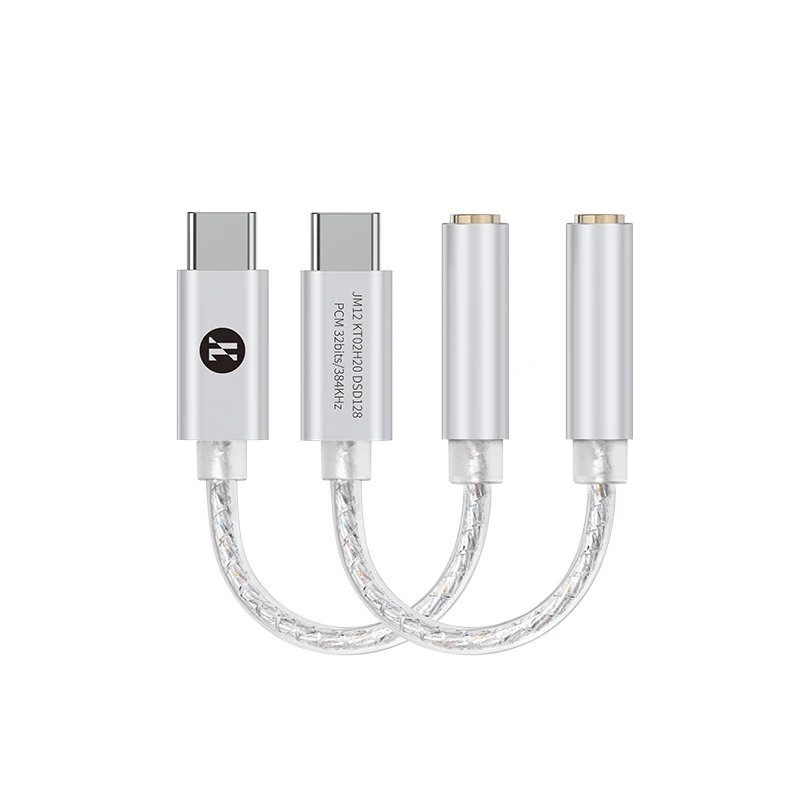 Cáp chuyển DAC Type C sang 3.5mm JCALLY JM12, Chip KTO2H20 32bits ...