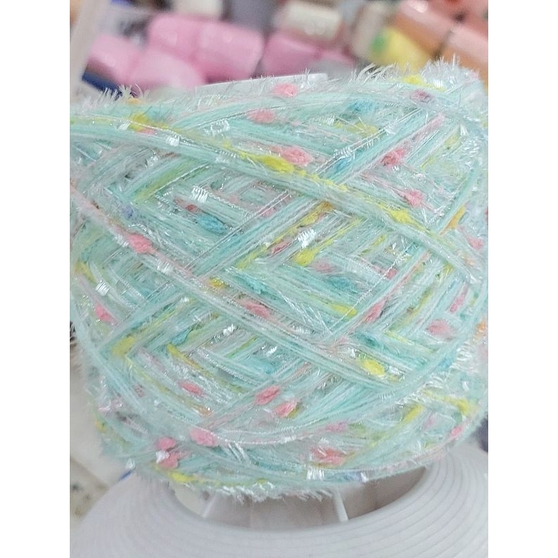 50gr Len thiết kế thủ công, len mix kiểu độc lạ, len cupcake, tông ...