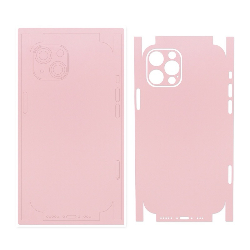 Miếng dán skin nhám full lưng viền dành cho iphone 16 promax 15 promax ...