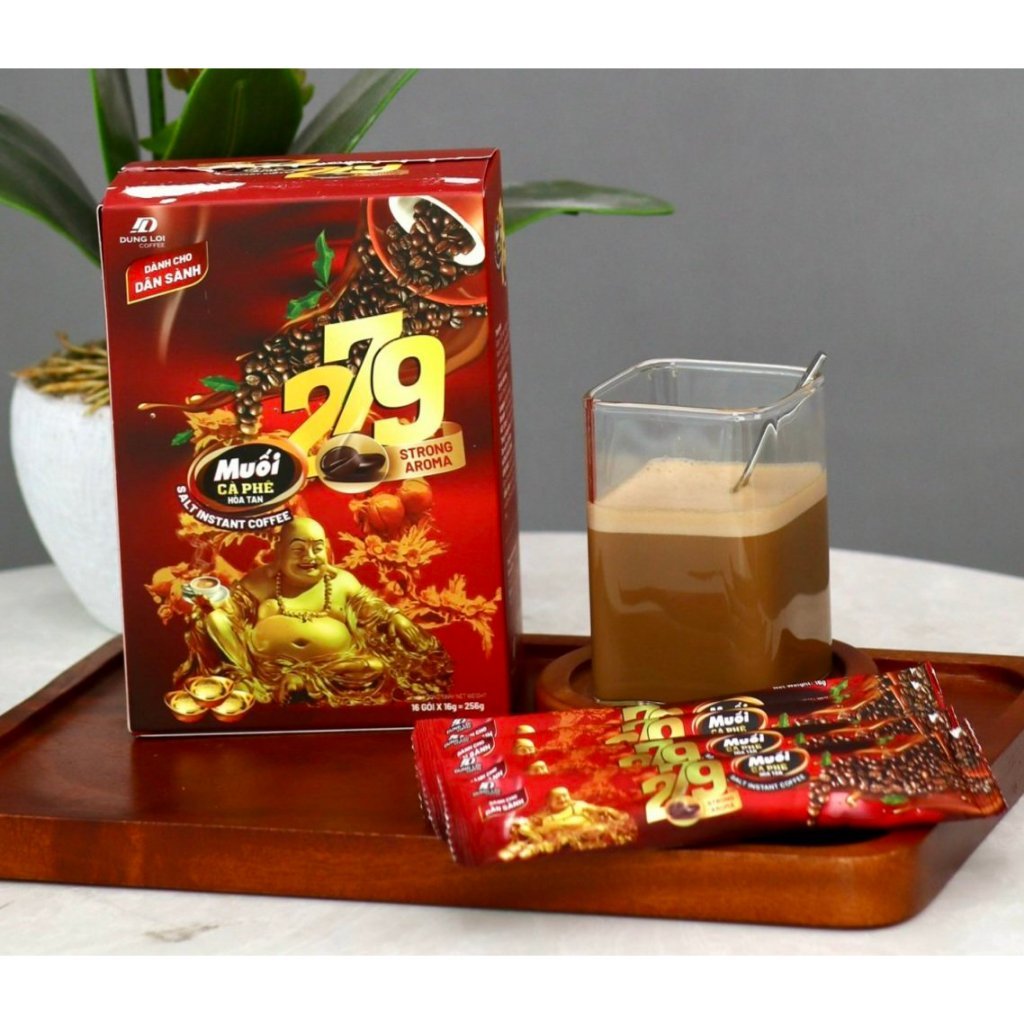 Cà phê muối Coffee 279 - Hộp 16 gói (256G) | Shopee Việt Nam