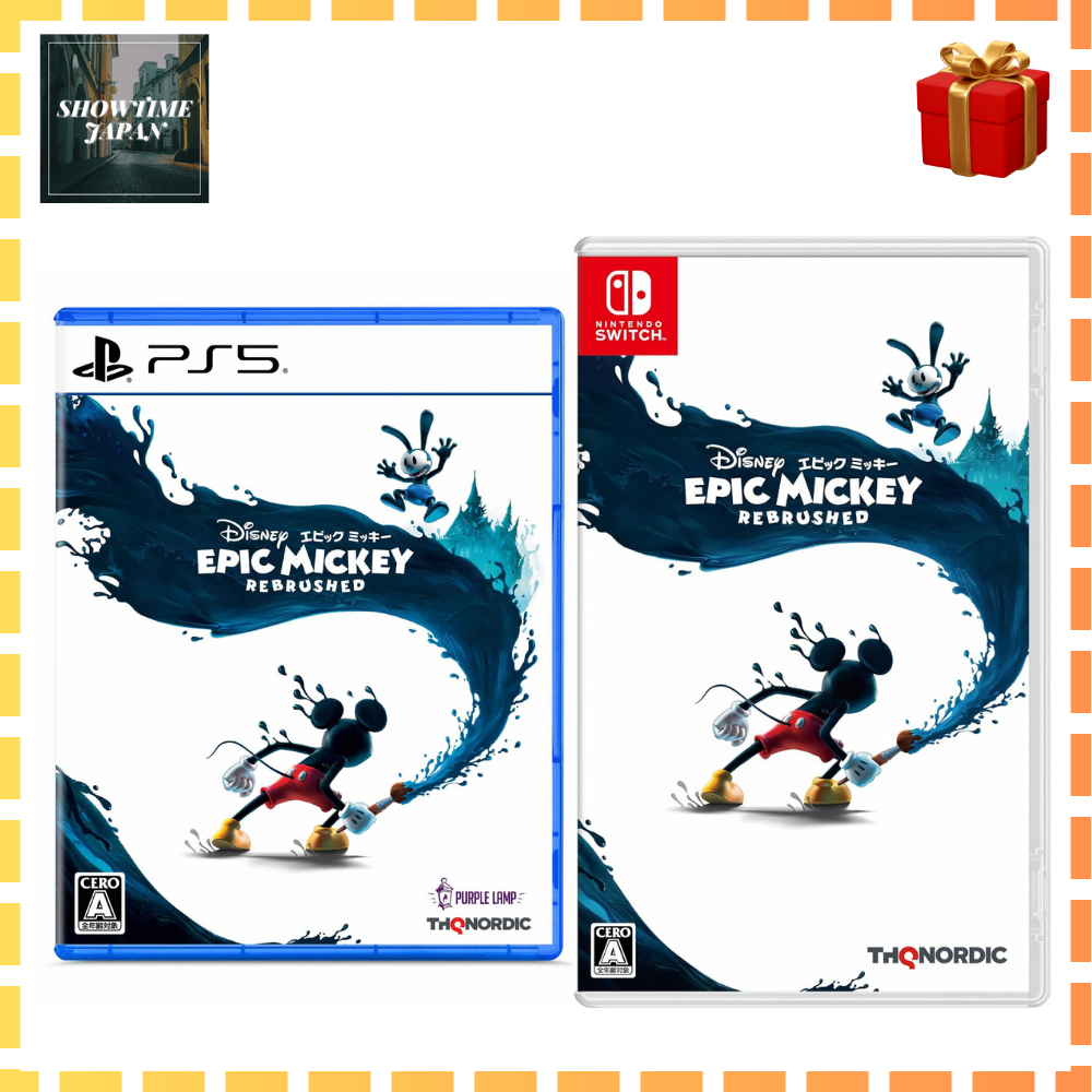 PS5 / Nintendo Switch Disney Epic Mickey: Rebrushed Japanese version ...