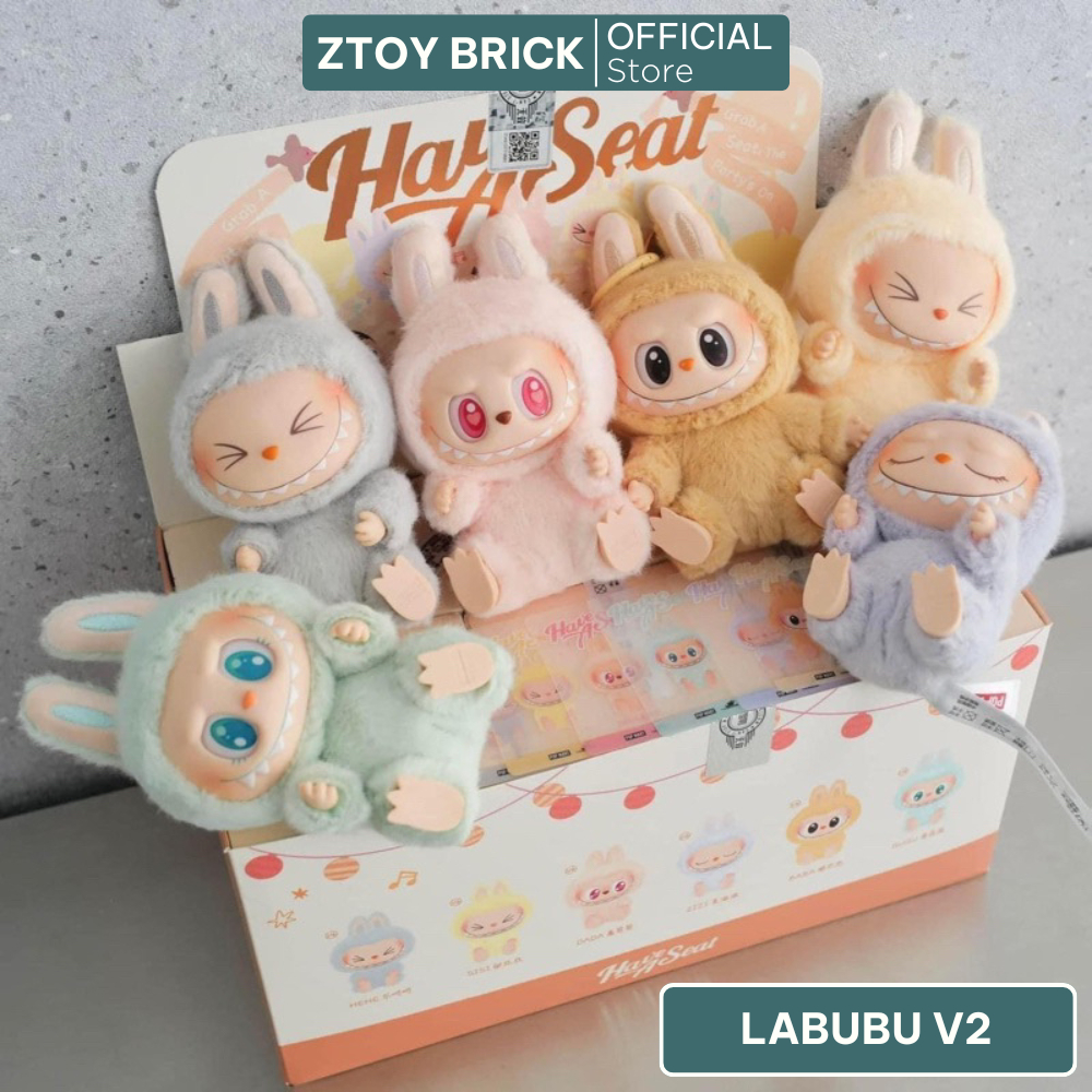 Mô hình LABUBU Macaron Vinyl Face Series V2 - Blind Box - decor - quà ...