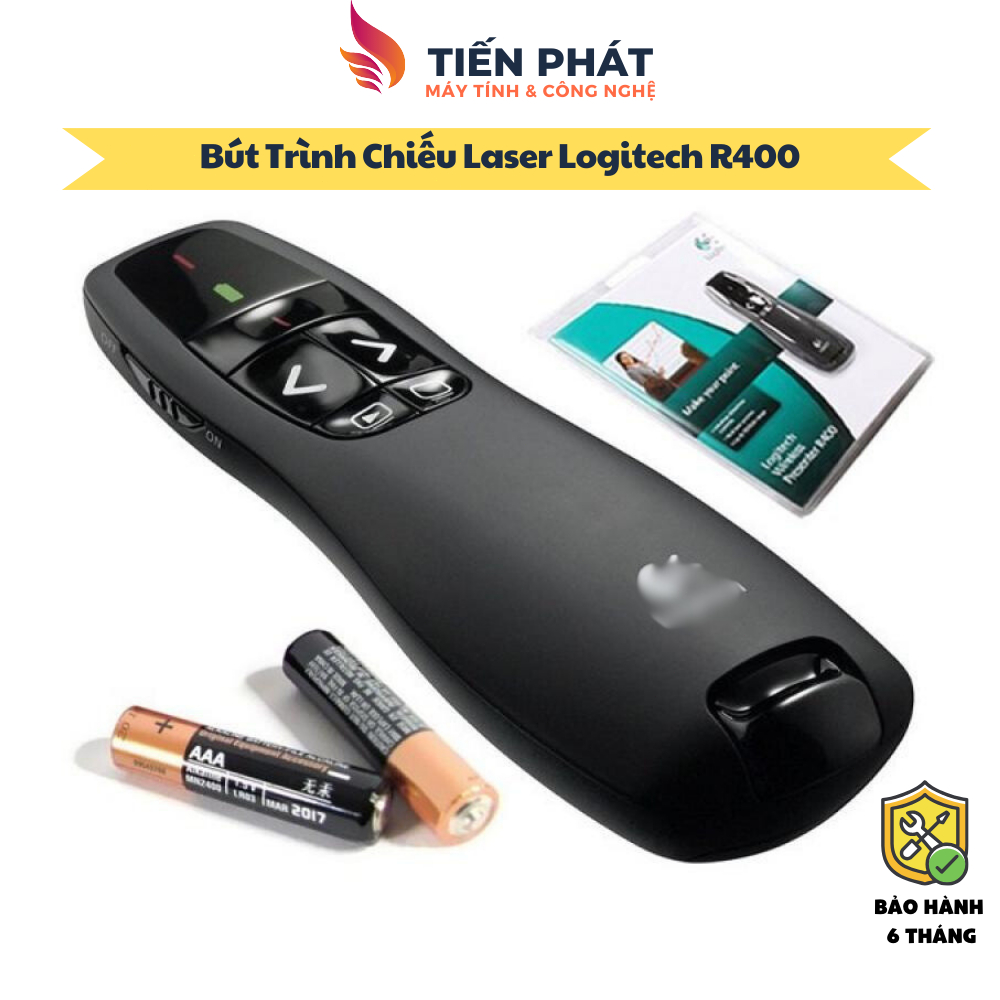 Bút Trình Chiếu Laser Logitech R400 R800 NHT Books - Bút Thuyết Trình ...