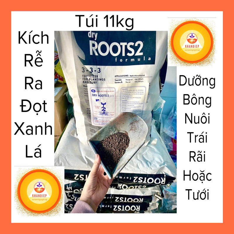 phân hữu cơ dry ROOTS2 bao giấy 11,3kg cho cây trồng | Shopee Việt Nam