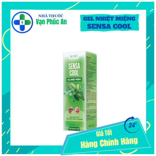 Gel nhiệt miệng Sensa cool - Giúp dịu mát miệng khi bị nhiệt miệng ...
