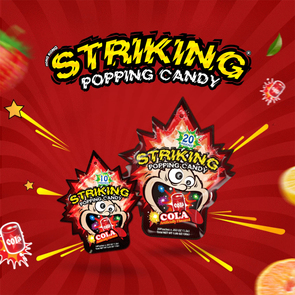 Striking Popping Candy - Kẹo nổ Vị Cola | Shopee Việt Nam