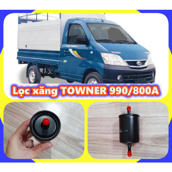 Lọc xăng xe tải THACO TOWNER 990 950A 800A 750A loại tốt ( giá 1 cái) | Shopee Việt Nam