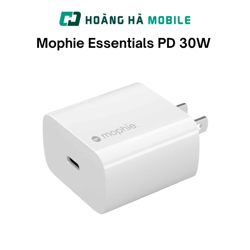 Sạc mophie Essentials PD 30W USB-C GaN - Chính hãng | Shopee Việt Nam