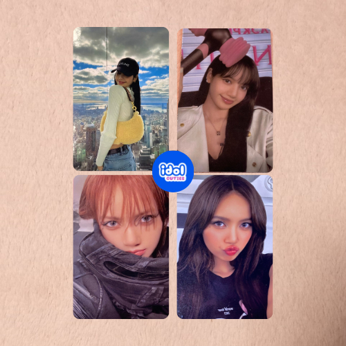Idol Cuties - Lisa (Blackpink) Loại 2 - Card bo góc idol unoff lomo des ...