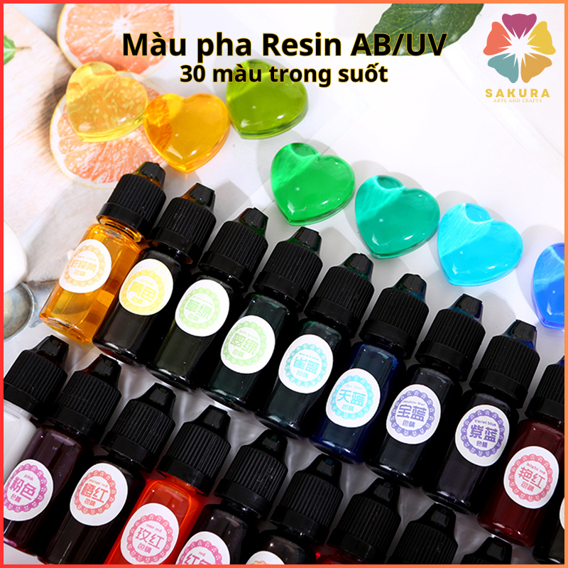 Màu pha resin ab, resin uv | Shopee Việt Nam
