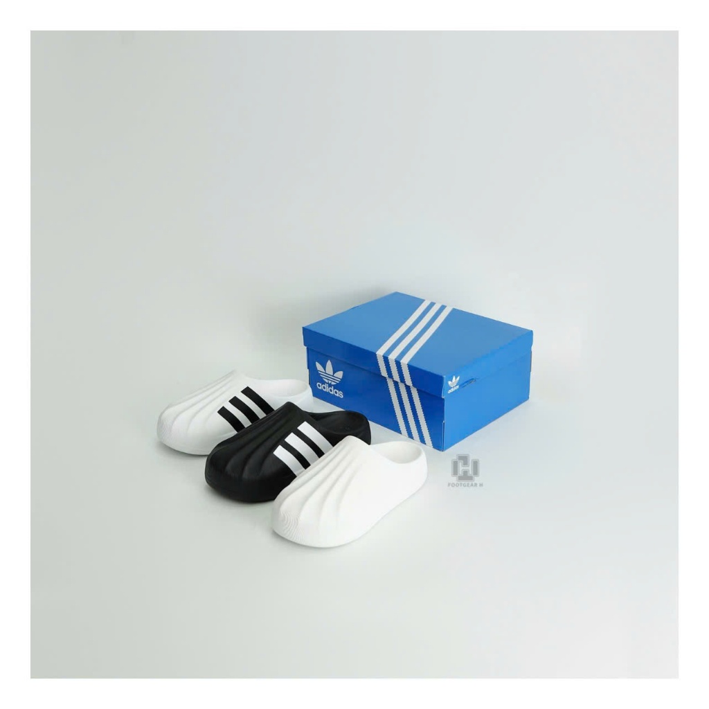[ CHÍNH HÃNG ] ADIDAS ADIFOM MULE BLACK / WHITE / ALLWHITE | MÃ IG8277 ...