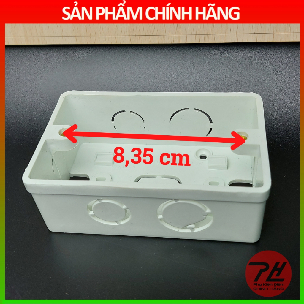 Đế Âm Điện Âm Tường SINO Vanlock S2157 – Đế Âm Đơn Chữ Nhật Chống Cháy ...