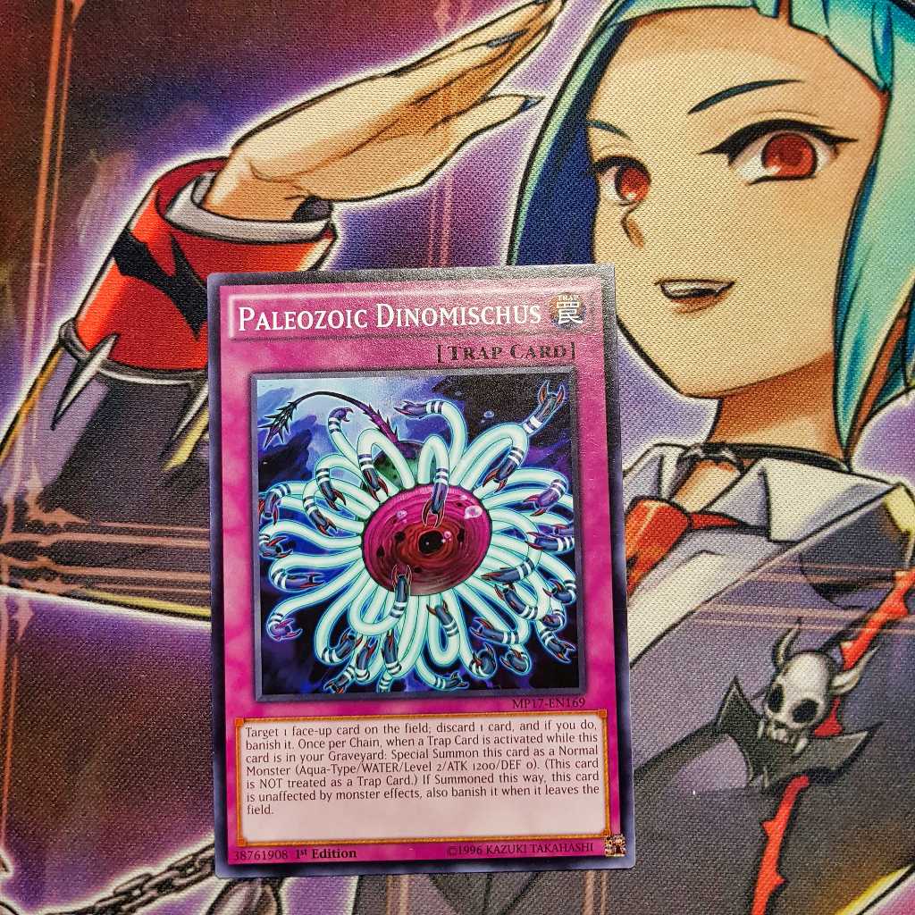 Thẻ bài Yugioh chính hãng | Paleozoic Dinomischus | MP17 Common ...