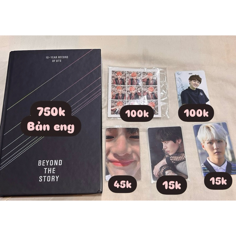 Sách BTS Beyond The Story bản Eng | Shopee Việt Nam