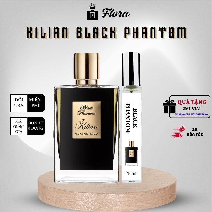 Nước hoa nam Killian Black Phantom chiết 10ml với hương thơm Sang trọng ...