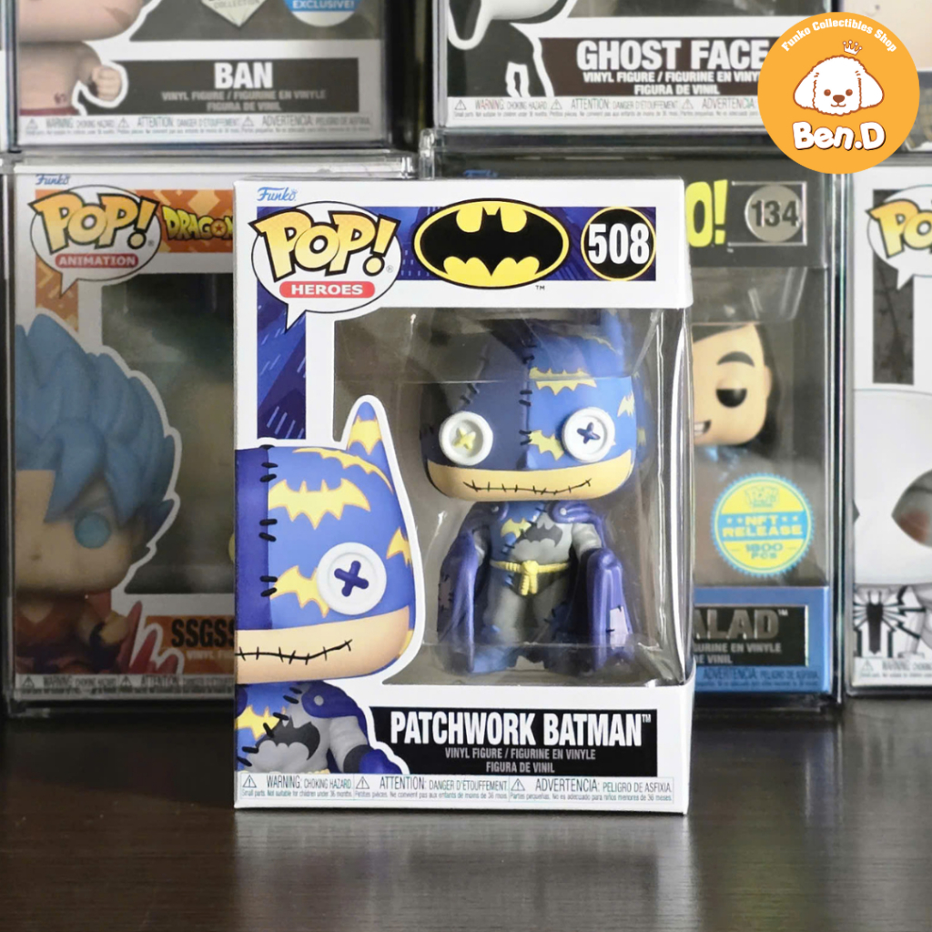 Mô hình chính hãng Funko POP! Heroes: DC Patchwork - Patchwork Batman ...