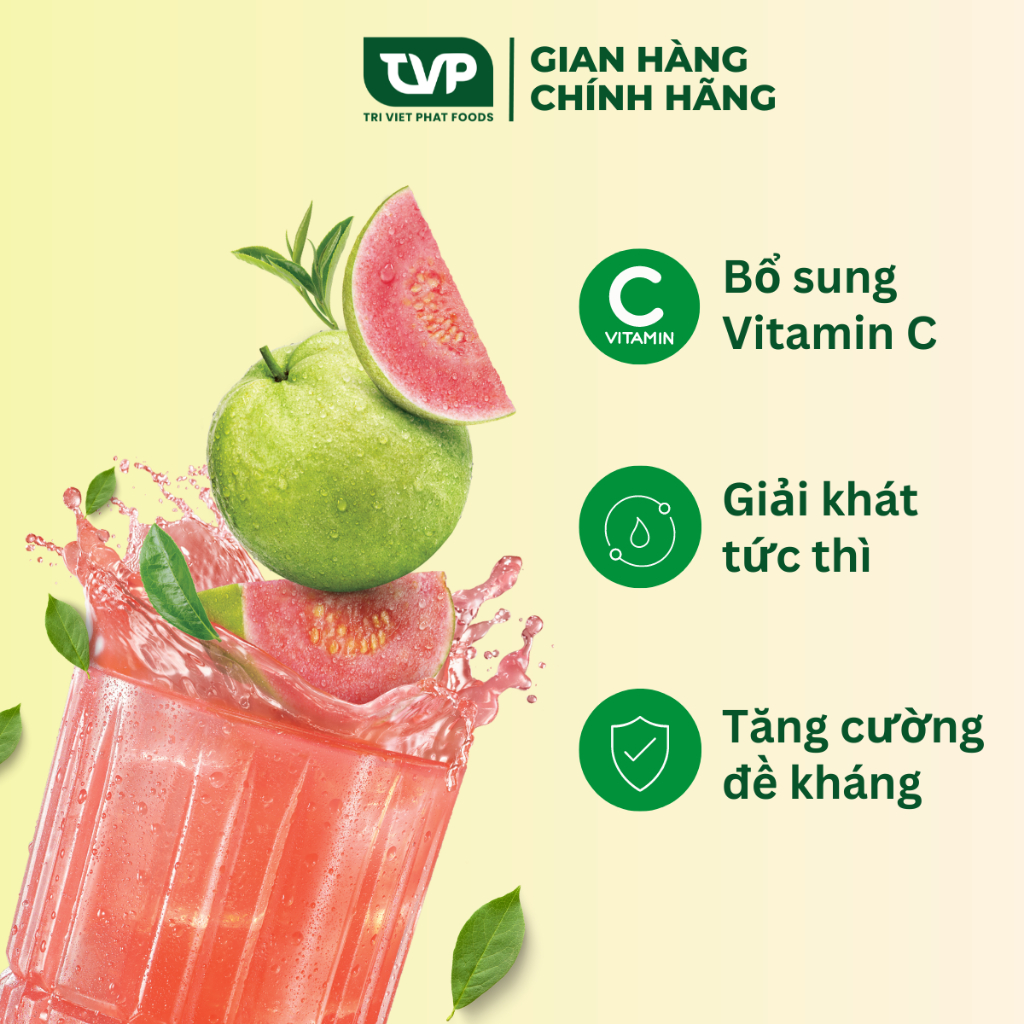 Trà ổi hồng trà hòa tan Wil trà trái cây tươi bổ sung vitamin c hộp 14 ...