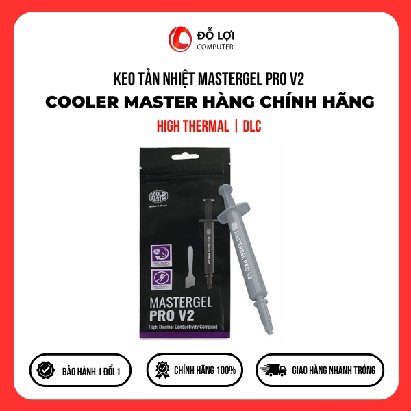 Keo Tản Nhiệt Cooler Master MasterGel Pro V2 Chính Hãng Cho CPU và VGA ...