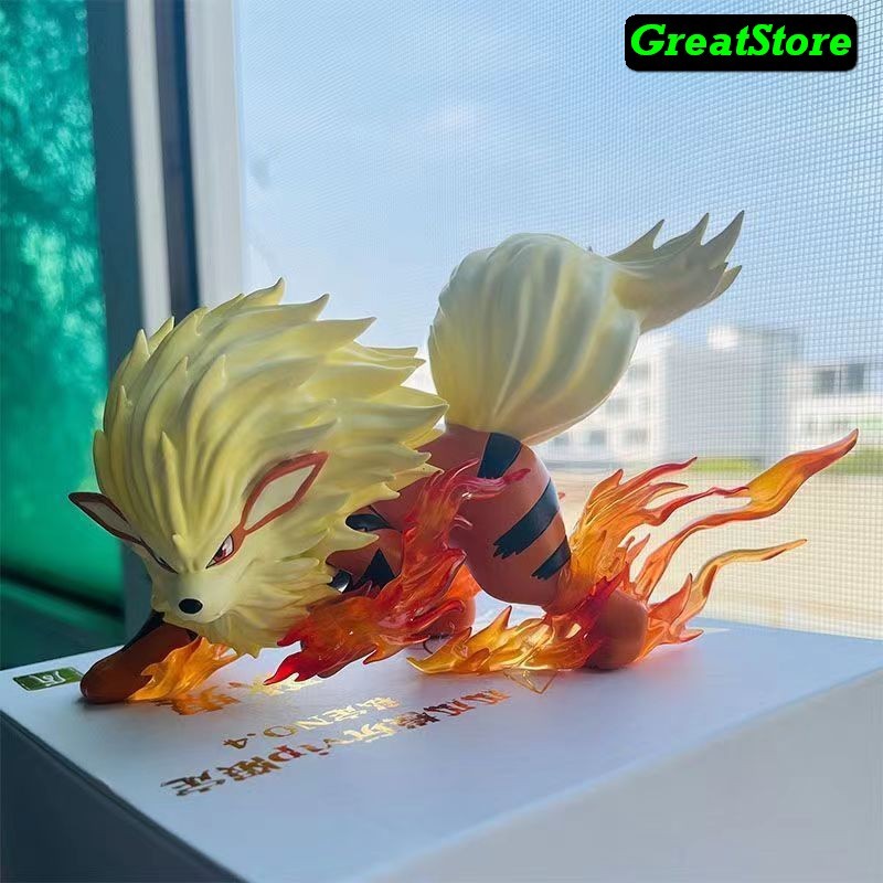 [ Sẵn ] Mô hình Arcanine Pokemon Figure Cao 8.5 cm dài 16.5 cm | Shopee ...