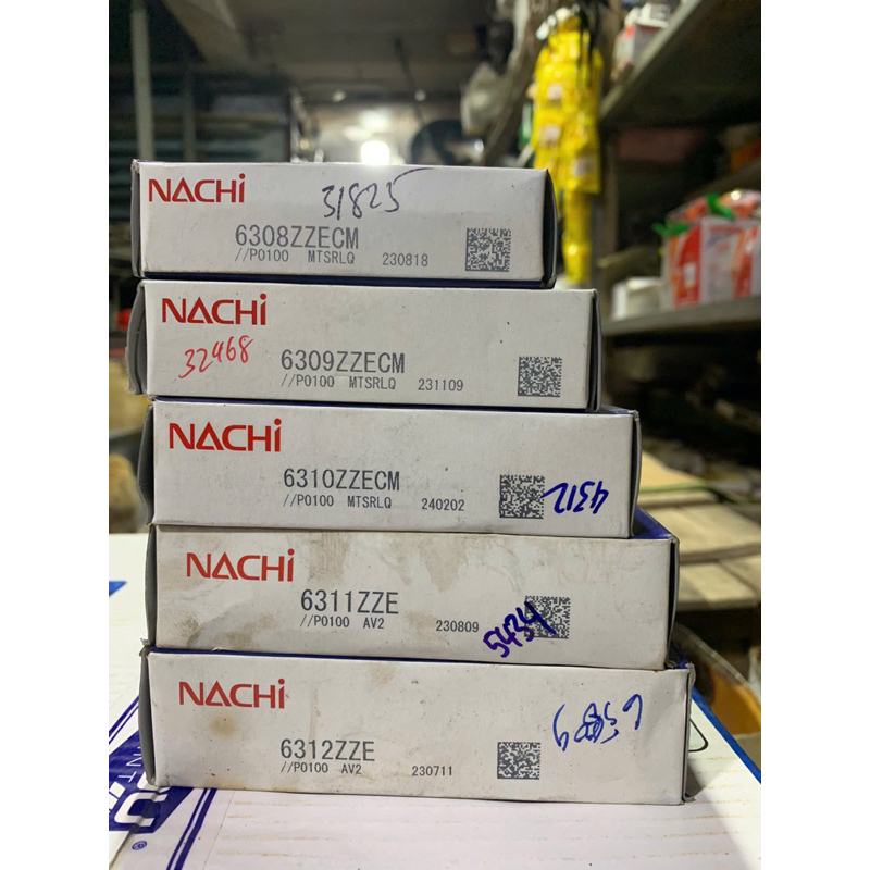 Vòng bi NACHI 6308 , 6309 , 6310 , 6311 , 6312 - Bạc Đạn Chính Hãng ...