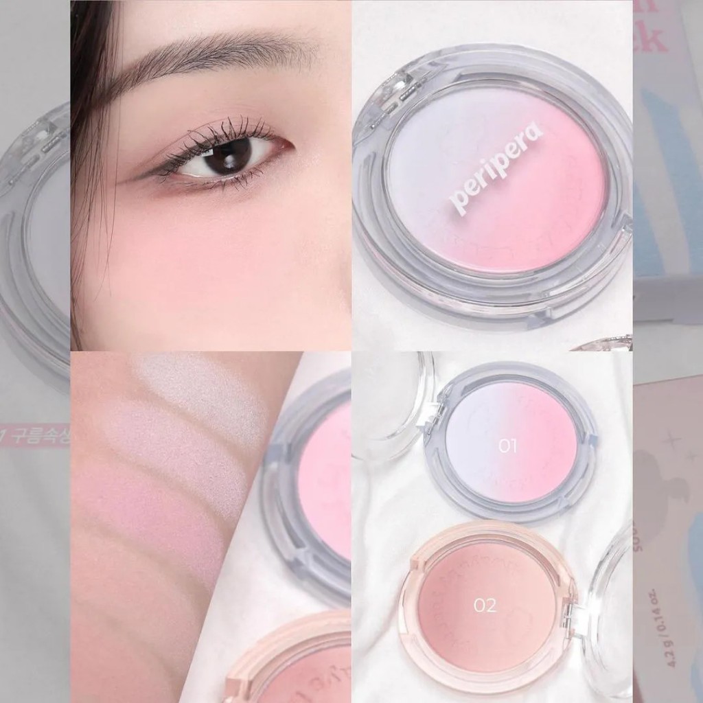 Phấn Má Hồng Peripera Pure Blushed Sunshine Cheek Pastel Lavender Prize ...