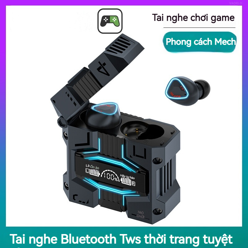 TZUZL Tai nghe Bluetooth TWS M45 mới 5.3 Tai nghe không dây không thấm nước 9D Stereo Tai nghe ...