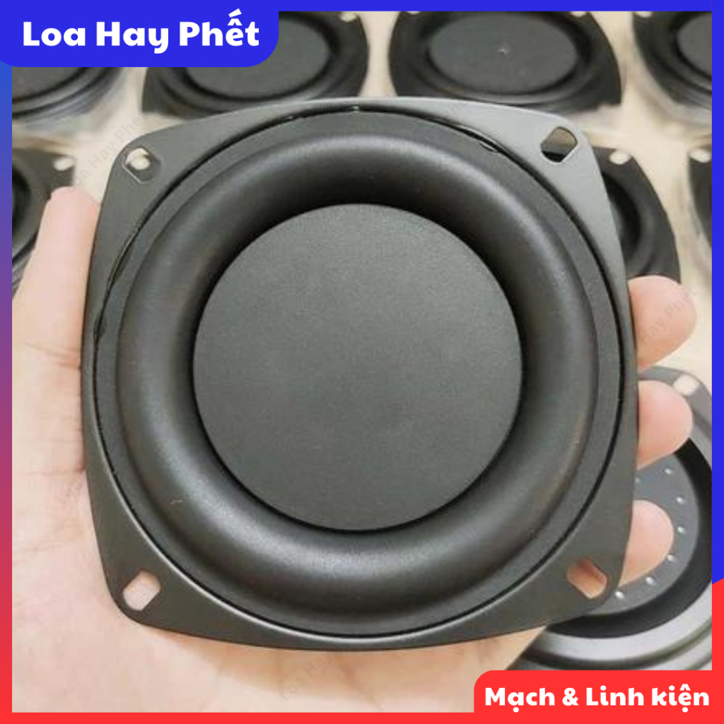 Màng loa cộng hưởng 4 inch gắn ốc vít - Loa Hay Phết | Shopee Việt Nam