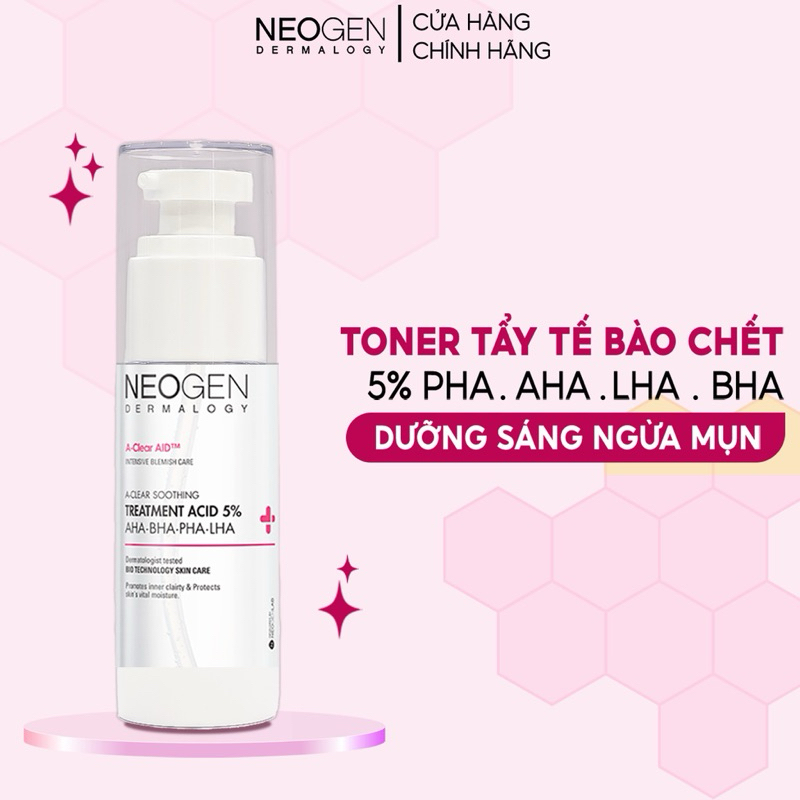 Pass/Thanh ly Toner Tẩy Tế Bào Chết 5% PHA - AHA - LHA - BHA Dưỡng Sáng ...