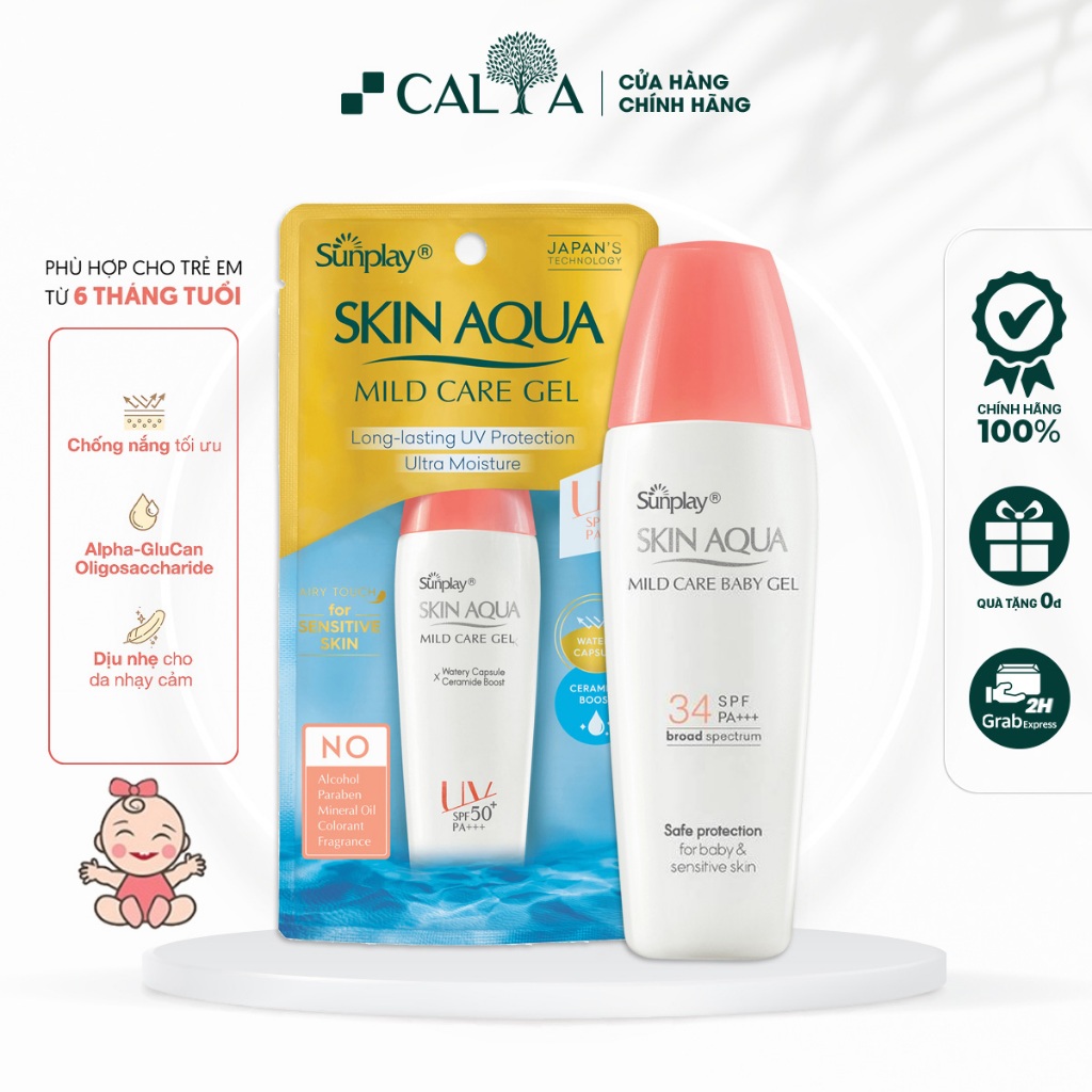 Kem Chống Nắng Sunplay Cho Bé Từ 6 Tháng - Sunplay Skin Aqua Mild Baby ...
