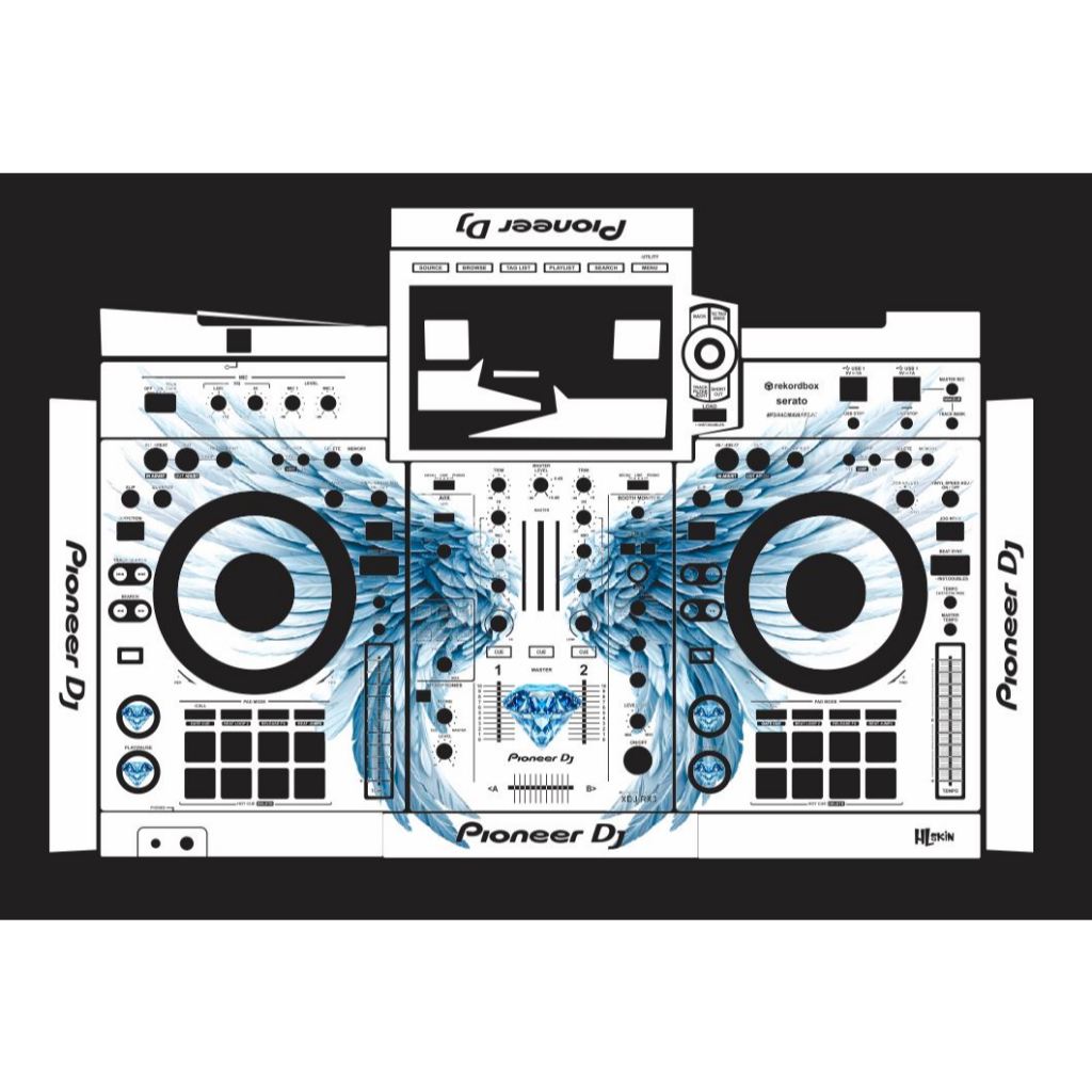 [ Hỏa Tốc ] Skin Dán Bàn DJ (Cánh Chim Thiên Thần) ( XDJ RR / RX / RX2 ...