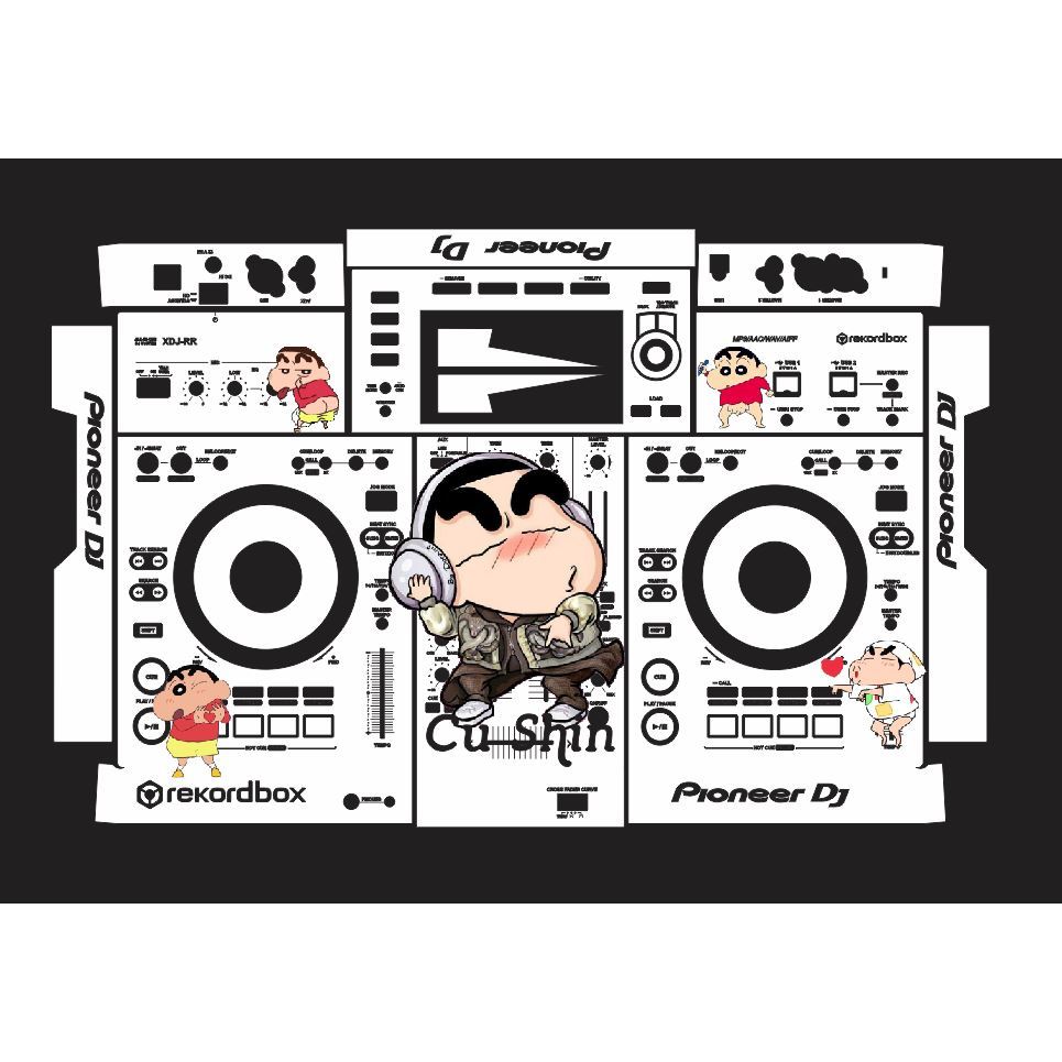 [ Hỏa Tốc ] SkinDán Bàn DJ (Cu Shin) ( XDJ RR / RX / RX2 / RX3 / XZ ...