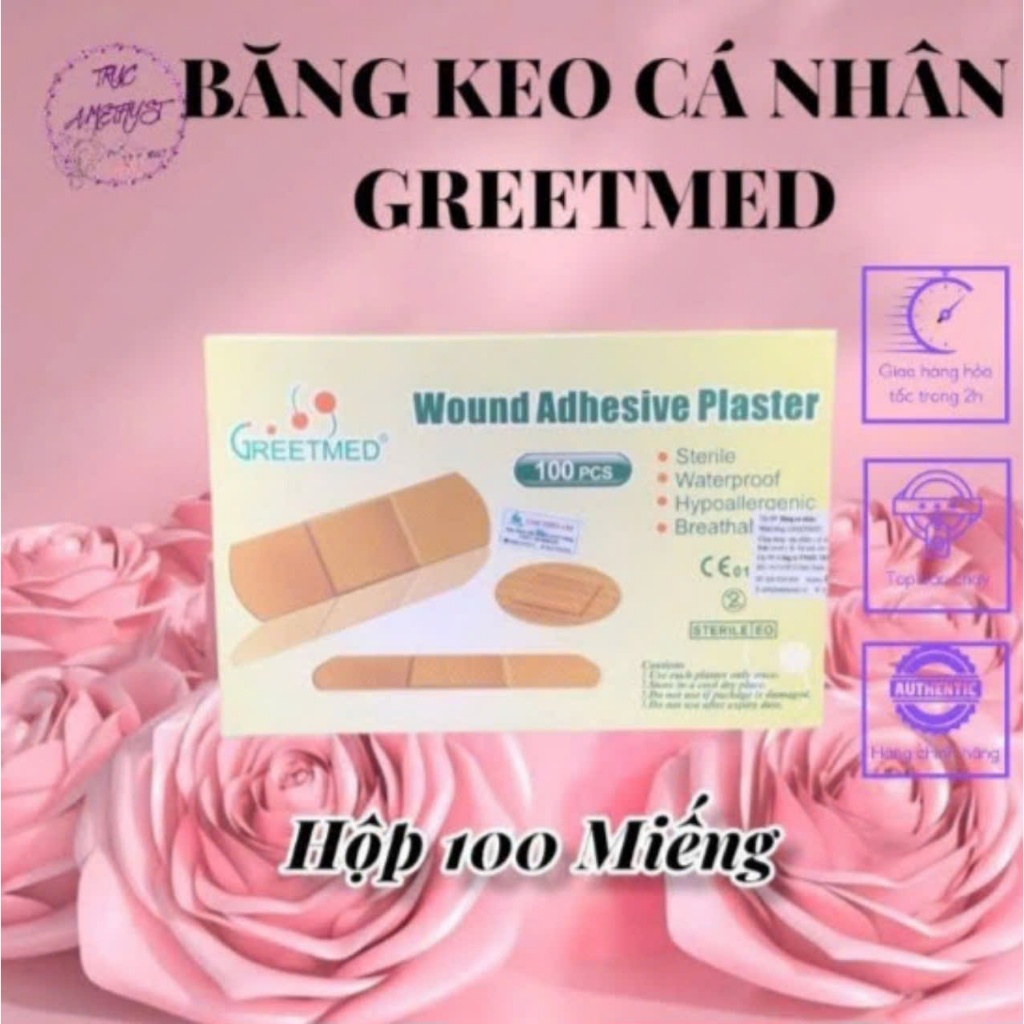 Combo 5 băng keo cá nhân Greetmed ( 72 x 19 mm) | Shopee Việt Nam