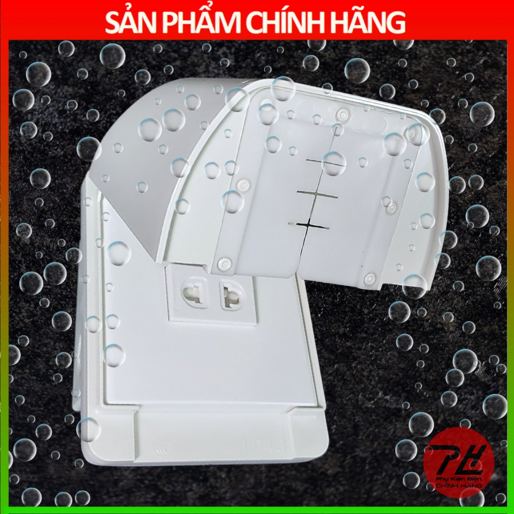 Mặt che mưa vuông Panasonic WBC8991W chính hãng – Hộp chống nước ổ cắm ...