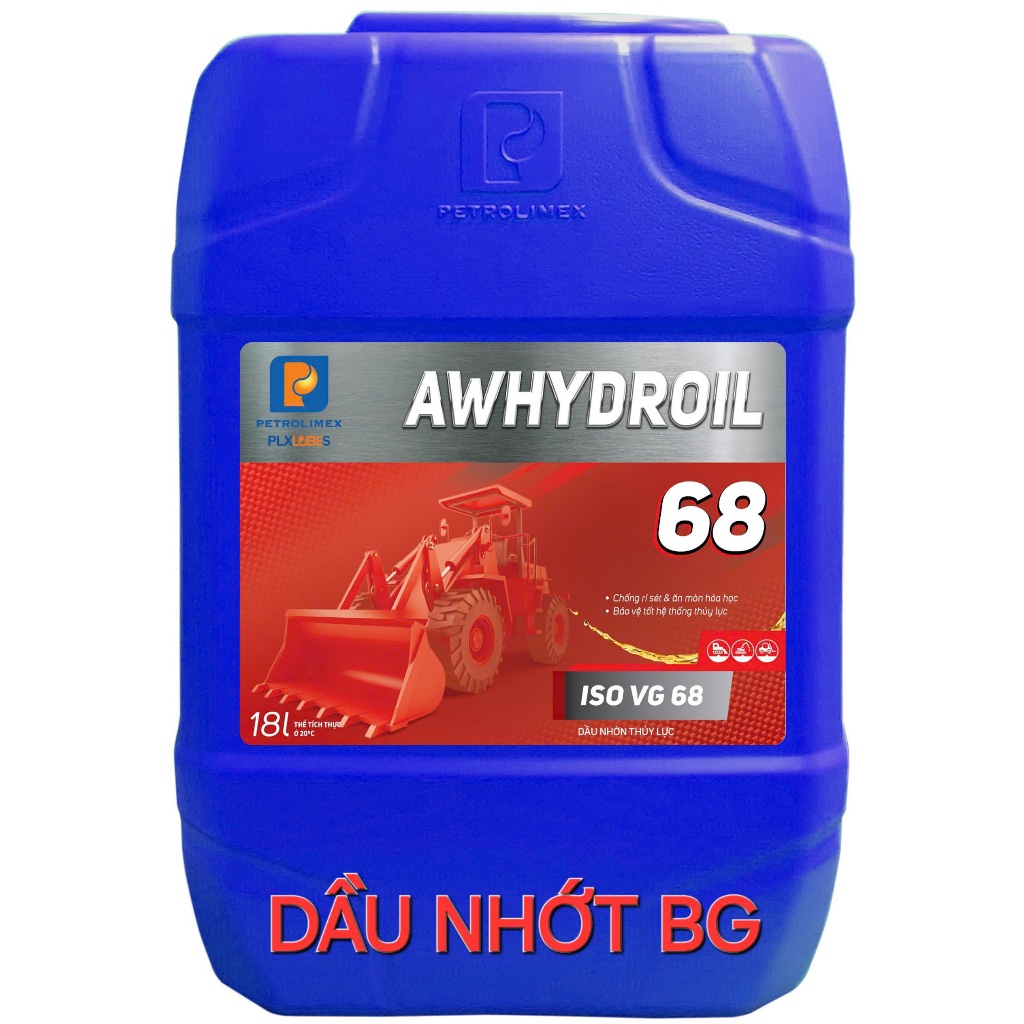 Dầu thủy lực Petrolimex PLC AW Hydroil 68 Hàng VN chất lượng cao ...