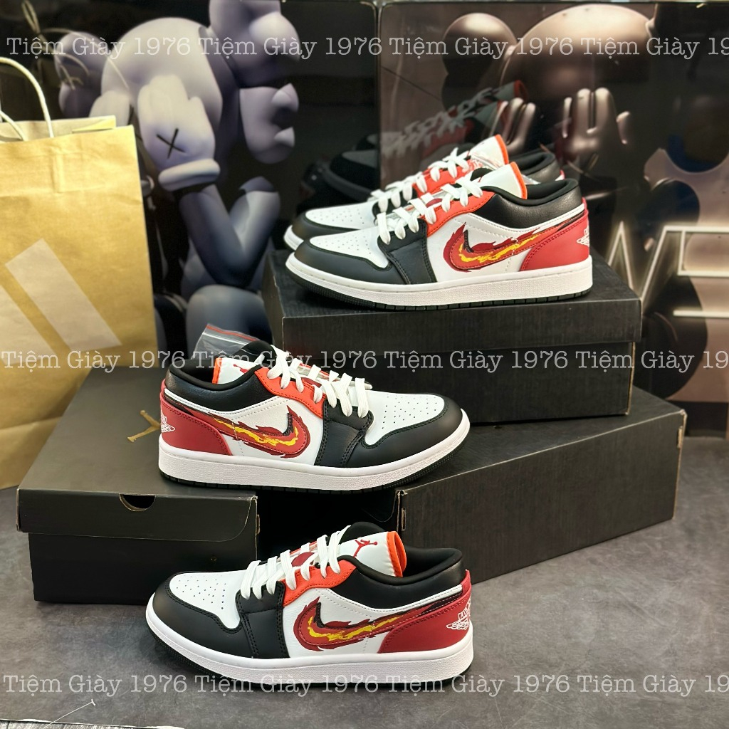 Giày thể thao jd1 Low SE ‘Just Skate Red’,Jd 1 Thấp Cổ Born To Fly Đỏ ...