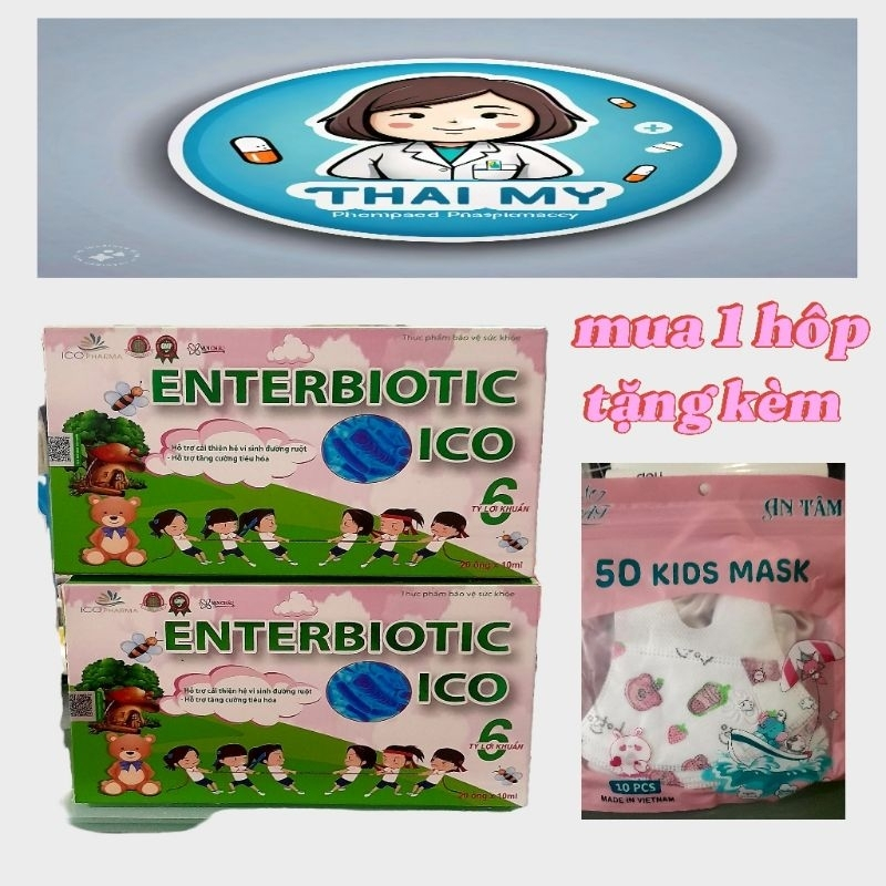 men vi sinh enterbiotic VẠN SINH CHÂU ( H/ 20 ỐNG , có kẽm ). | Shopee ...